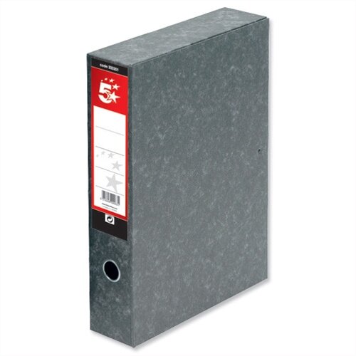 Box File Spring Lock Foolscap 70mm Spine Cloud Effect 5 Star - Hunt ...