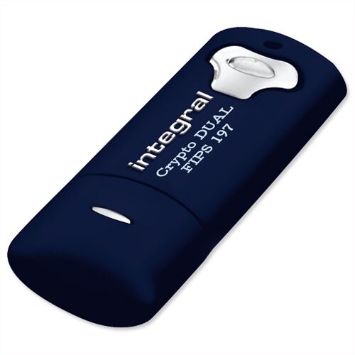 Integral Crypto Dual Encrypted 4GB Memory Stick USB 2.0 - Hunt Office UK
