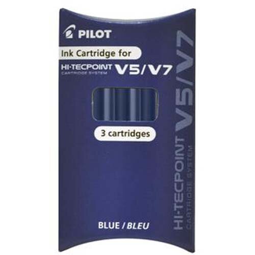 Pilot Refill for V5/V7 Eco Cartridge System Blue (Pack 3) - HuntOffice ...