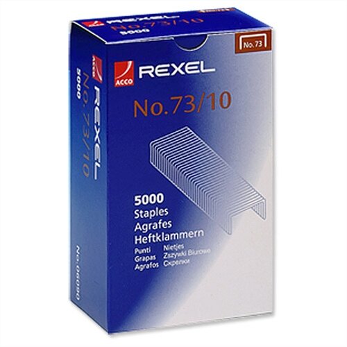 Rexel 73 Staples 10mm Pack 5000 - Hunt Office UK