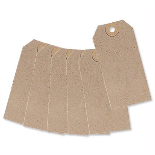 Merit Unstrung Tag Buff 108x54mm Pack 1000 - Hunt Office UK