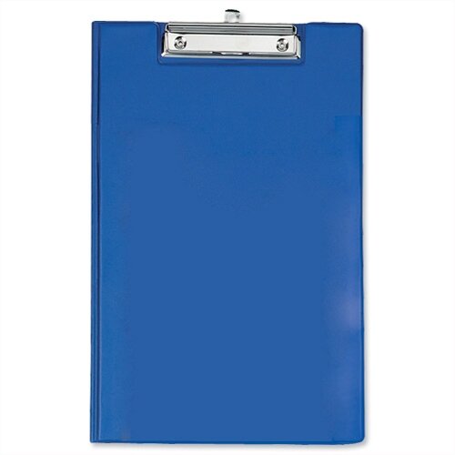 Blue Fold Over Clipboard Foolscap Rapesco - Hunt Office UK
