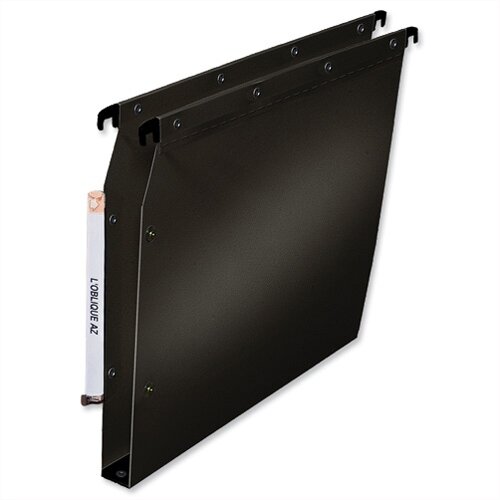 Elba Ultimate Polypro Lateral 330mm File 30mm Wide Base Black L685522 ...