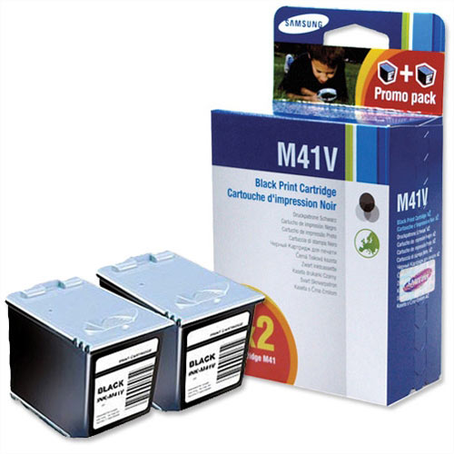 Samsung M41V Black Ink Cartridge for SF-370 SF-375TP Pack 2 - Hunt ...