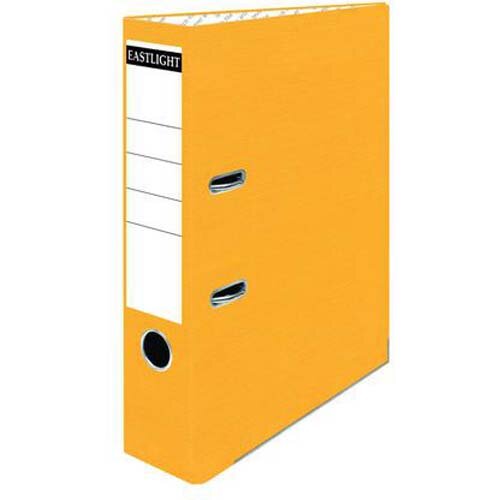 ValueX Lever Arch File Paper on Board A4 70mm Spine Width Yellow (Pack ...