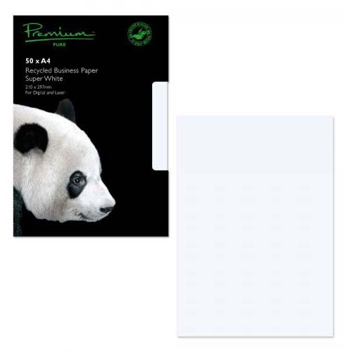 Blake Premium Pure Paper A4 120gsm Super White Wove (Pack 50 ...