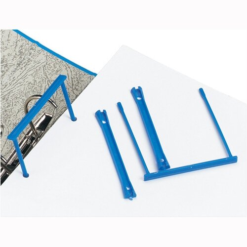 Plastic Filing Clip Blue Pack 10 5 Star - Hunt Office UK