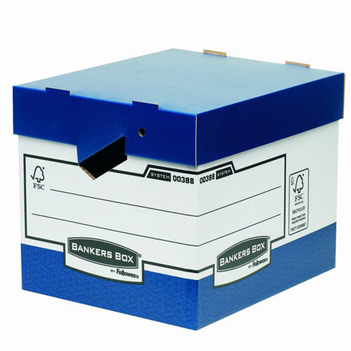 Fellowes Bankers Box Heavy Duty Standard Storage Box 0089901 Pack 10 ...