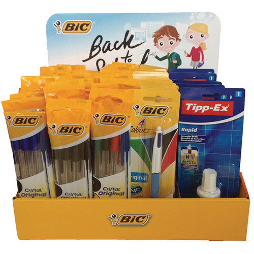 BIC Back to School Prefilled Till Topper - Hunt Office UK