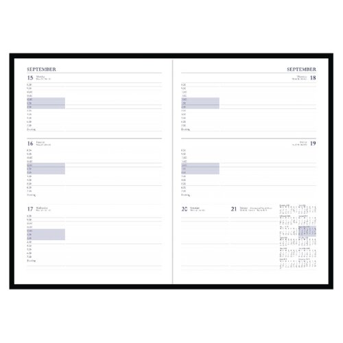 Collins A4 Week To View 2016/17 Academic Diary Assorted 40M - Hunt ...