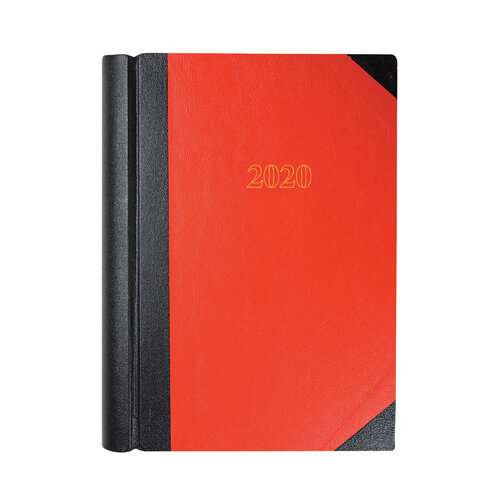 Collins A4 Desk Diary 2 Pages Per Day 2020 Black and Red 42 - Hunt ...