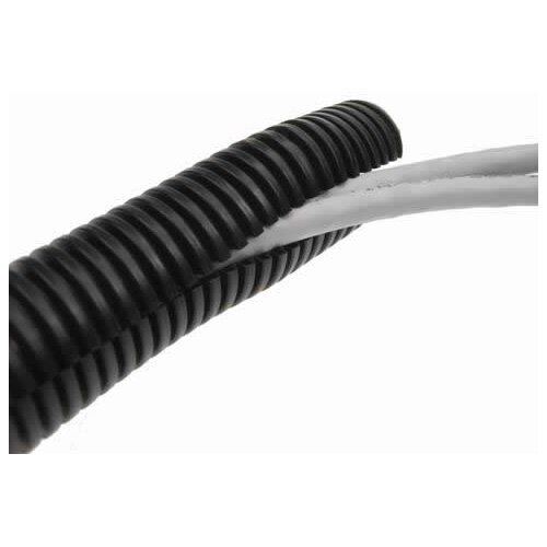 25mm SLIT Plastic Flexible Conduit Cable Tidy Tube Internal Diameter ...