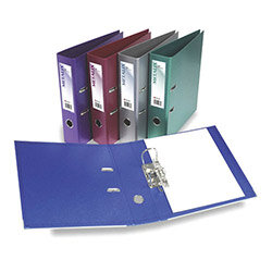 Acco Eastlight Metalix Lever Arch File A4 Purple 21947EAST - Hunt Office UK