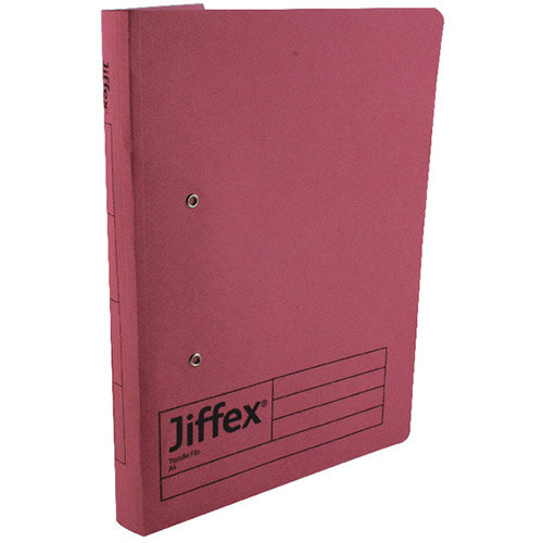 Rexel Jiffex Pink A4 Transfer File (Pack of 50) - Hunt Office UK