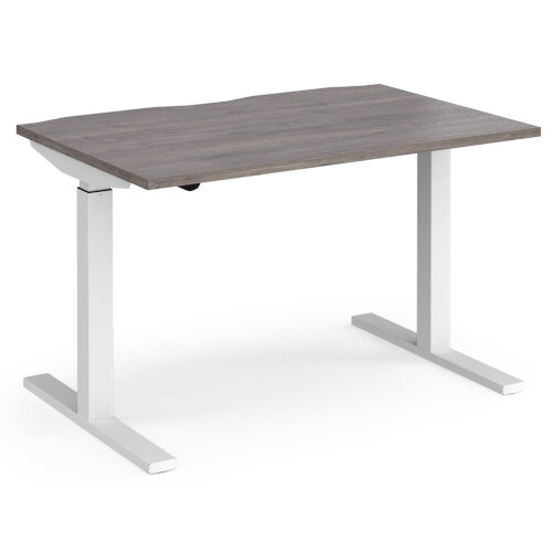 Elev8 Mono Electric Height Adjustable Rectangular Sit Stand Desk with ...