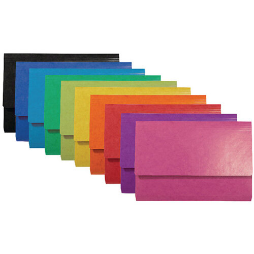Iderama Pocket Wallet Foolscap Assorted 6500Z - Hunt Office UK