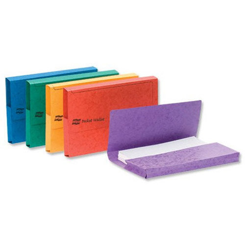 Europa A3 Document Wallet 32mm Capacity Assorted Pack of 25 - Hunt ...