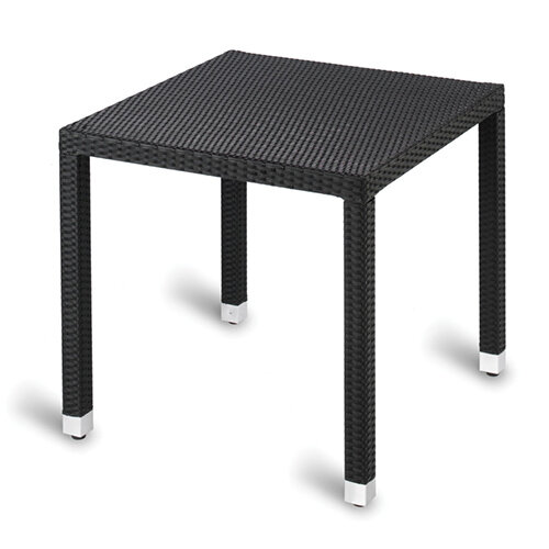 Geneva Outdoor Weave Top Square Table - Hunt Office UK