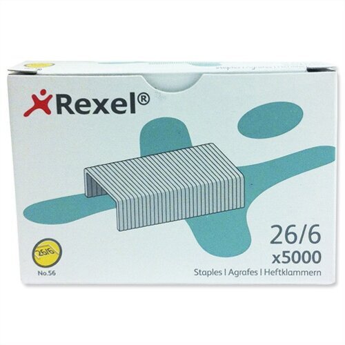 Rexel 56 Staples 6mm Pack 5000 - Hunt Office UK