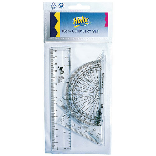 Helix Clear Geometry Set Q68048 - Hunt Office UK