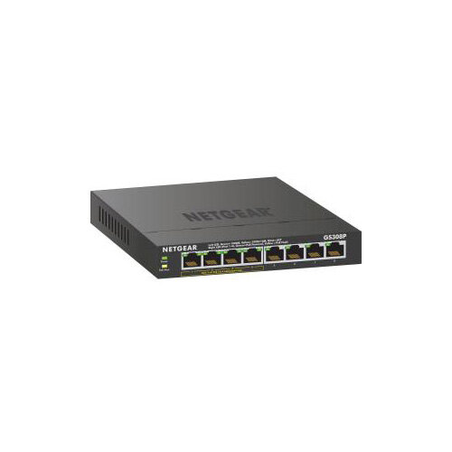 Netgear GS308P 8 Ports Ethernet Switch 8 Network Twisted Pair 2 Layer ...