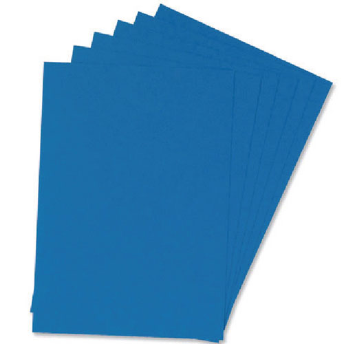 Q-Connect Binding Comb Covers Leathergrain Pack of 100 Blue A4 - Hunt ...