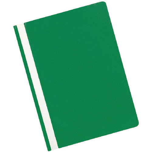Q-Connect Project Folder A4 Green Pack of 25 KF01456 - Hunt Office UK