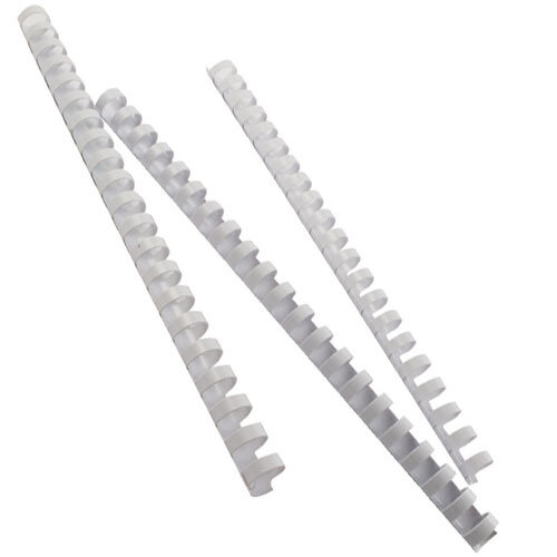 Q-Connect Binding Comb 16mm White Pack of 50 KF24025 - Hunt Office UK