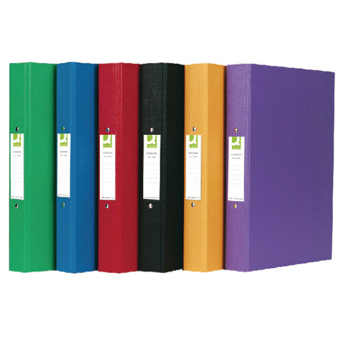Q-Connect 2-Ring Binder A4 Polypropylene Assorted Pack of 10 KF71446 ...
