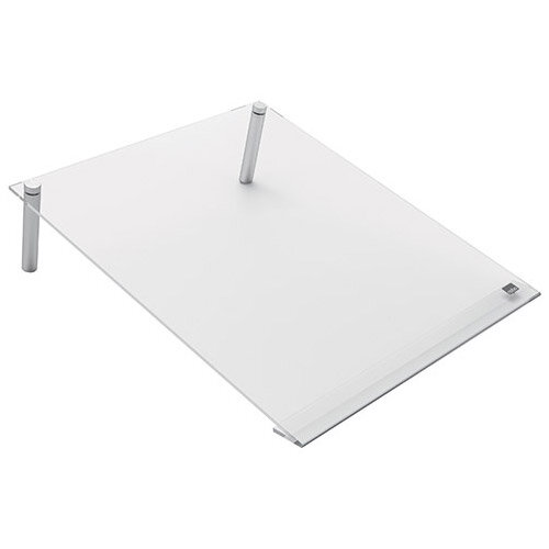 Nobo A4 Transparent Acrylic Mini Whiteboard Slanted Desktop 1915612 ...