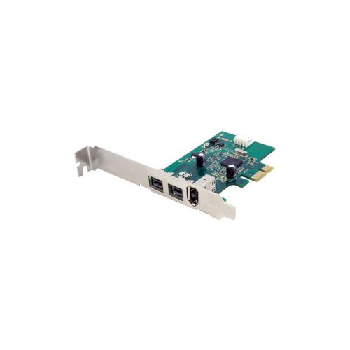 StarTech 3 Port 2b 1a 1394 PCI Express FireWire Card Adapter 2 x 9-pin ...