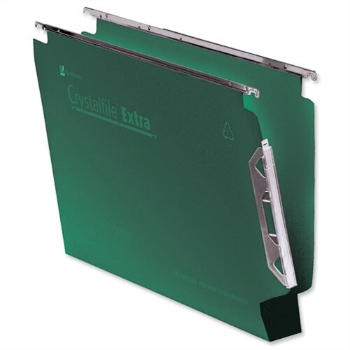 Rexel Crystalfile Extra Lateral 330mm File 30mm Wide Base Polypropylene ...