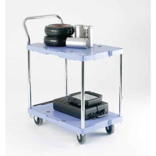 Plastic Shelf Trolley 900x600 - Hunt Office UK