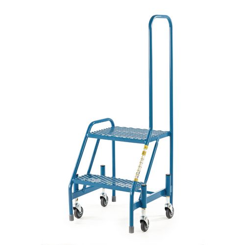 Retractable Wheel Mobile Step 2 Step With Single Looped Handrail Mesh ...