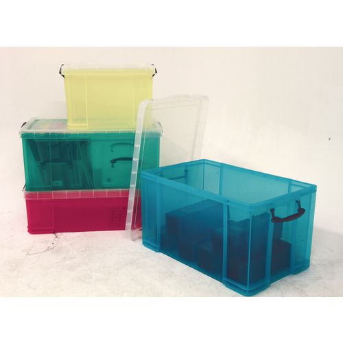 Really Useful 35 Litre Box Green - Hunt Office UK