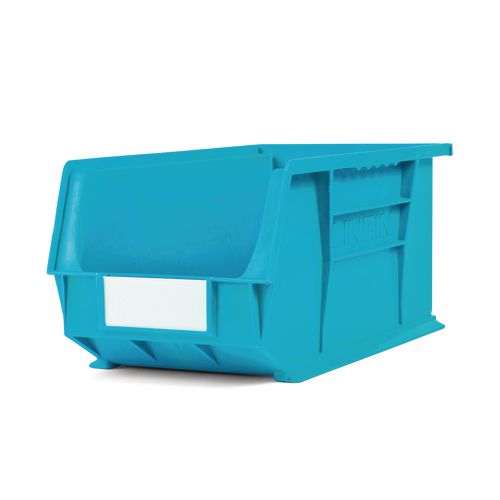 Bin-Storage Neon Linbin Cyan Pack Of 10 Lxwxhmm:375X210X180 - Hunt ...