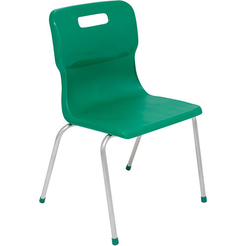 Titan 4 Leg Classroom Chair Size 5 430mm Seat Height (Ages: 11-14 Years ...