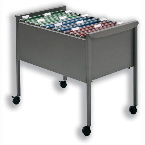 Suspension Filing Trolley for 100 Files Twinlock Filemate - Hunt Office UK