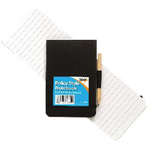 Tiger Police Style Notebook including Pencil Pack of 12 300789 - Hunt ...