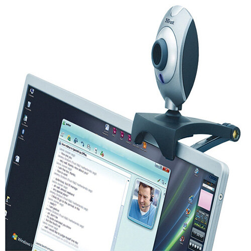 Trust Primo Webcam Black/Silver 17405 - Hunt Office UK