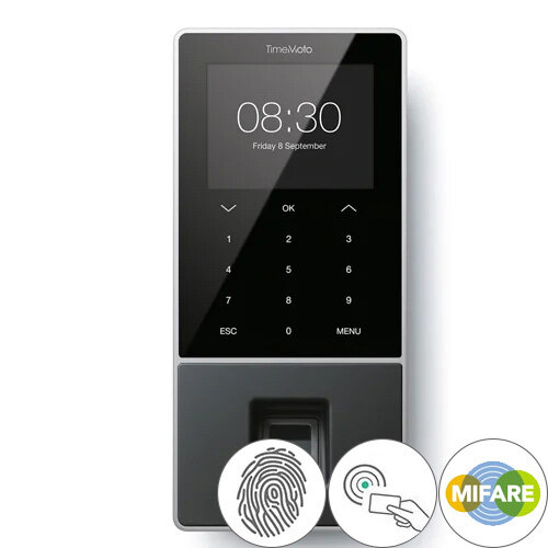Safescan TimeMoto TM-828 SC Time Attendance System 3.5'' TFT Colour ...