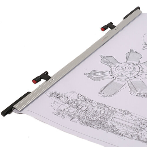 Vistaplan Plan Hangers A1 Grey Pack of 2 HA1 - Hunt Office UK