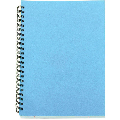 A5 Spiral Pad 80 Leaf Blue 12 Pack WX10039 - Hunt Office UK