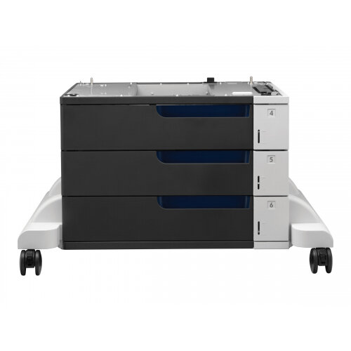 HP - Printer base with media feeder - 1500 sheets in 3 tray(s) - for ...