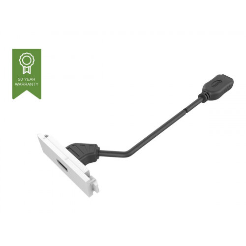 VISION TechConnect 3 HDMI module - Modular facility plate snap-in ...