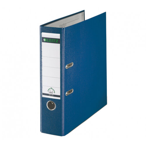 Leitz 180 Lever Arch File Polypropylene A4 80mm Spine Width Blue (Pack ...