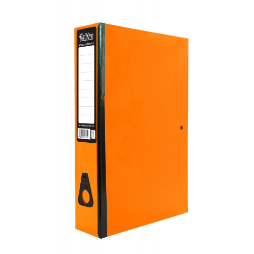 Pukka Brights Box File Foolscap Gloss Laminated Paper Board 75mm Spine ...