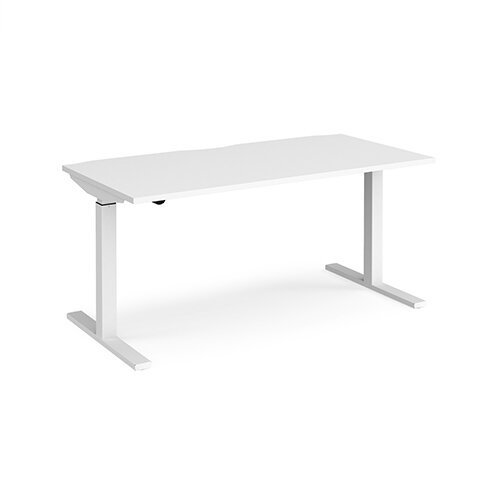 Elev8 Mono Electric Height Adjustable Rectangular Sit Stand Desk with ...