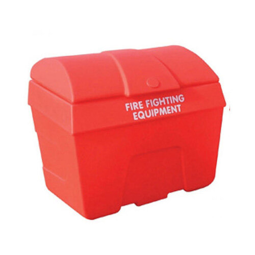 Red 200 Litre Fire Fighting Storage Bin - Hunt Office UK