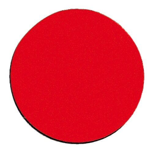 Franken Magnetic Red Circle Symbols Pack of 50 M861 01 - Hunt Office UK